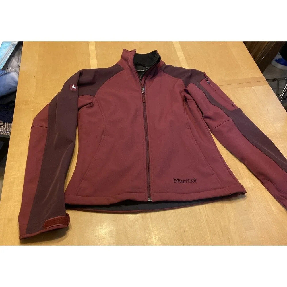 Marmot | Jackets & Coats | Marmot Jacket M Womens Burgundy Med Weight ...